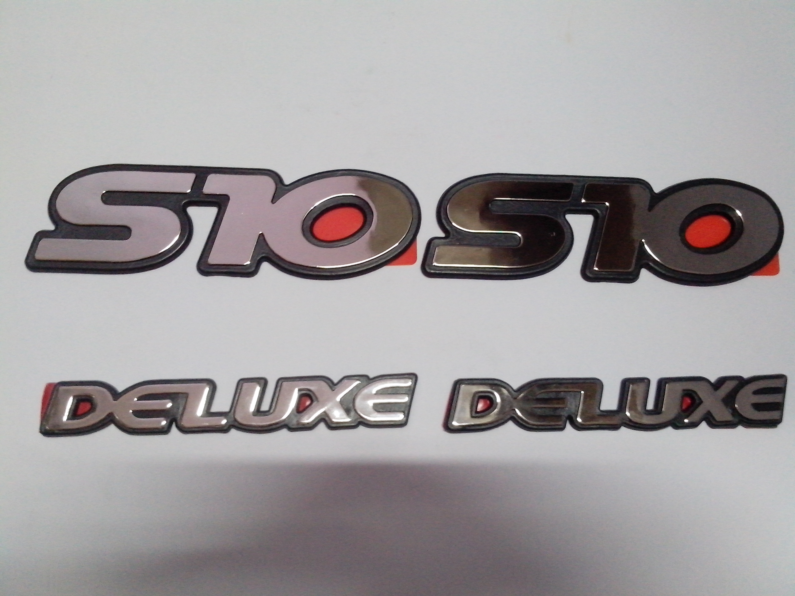 Kit Emblemas S 10 Deluxe Lateral