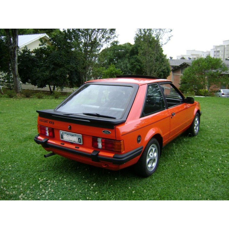 Kit Polaina Para Choque Escort GL XR3 até 1986 Traseira Par